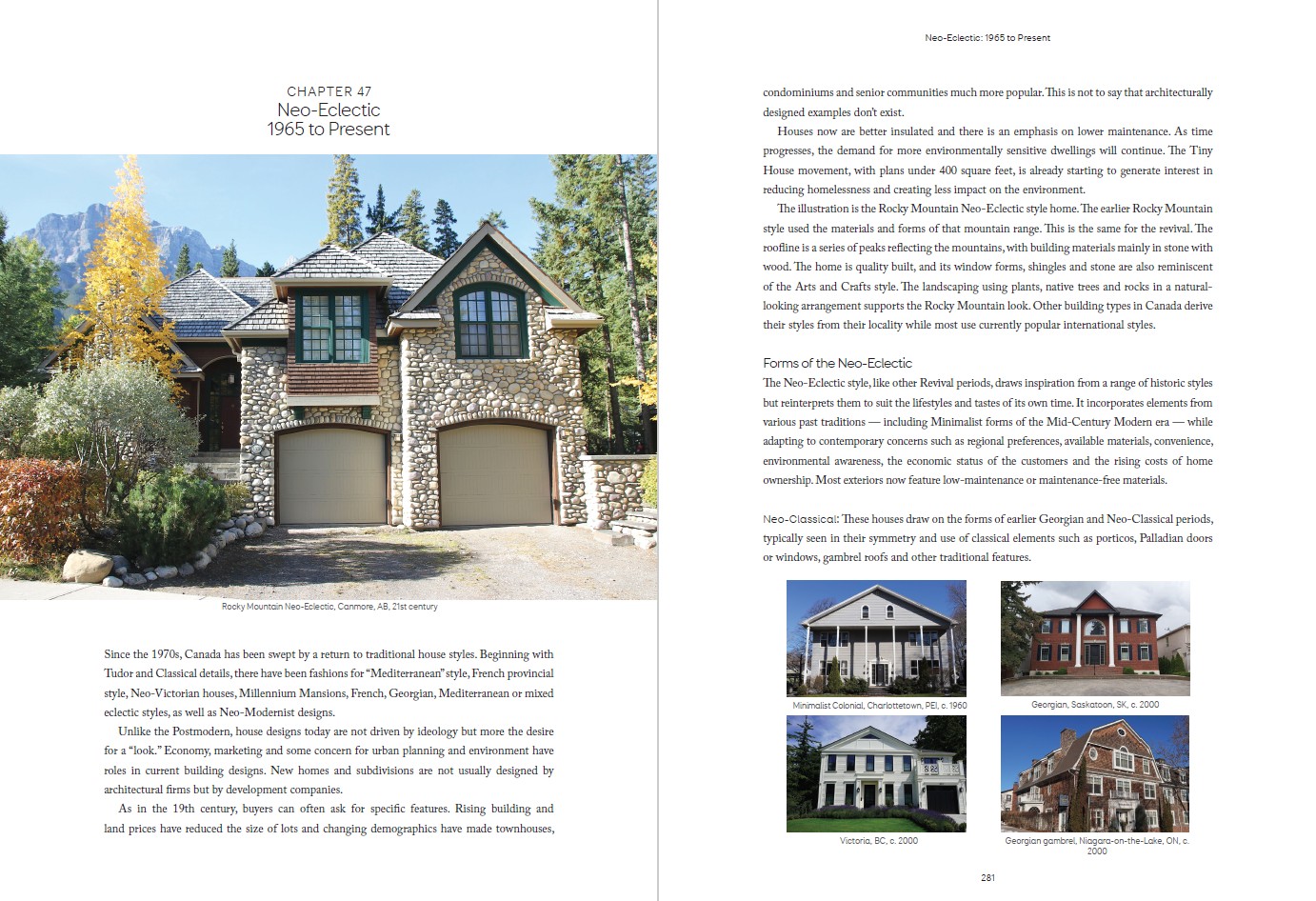 Canadian Architectural Styles - Lorimer Adult